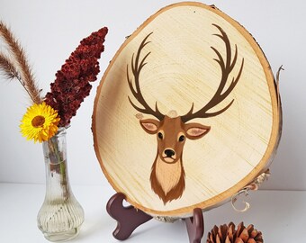 Wood Slab Wall Art | Etsy