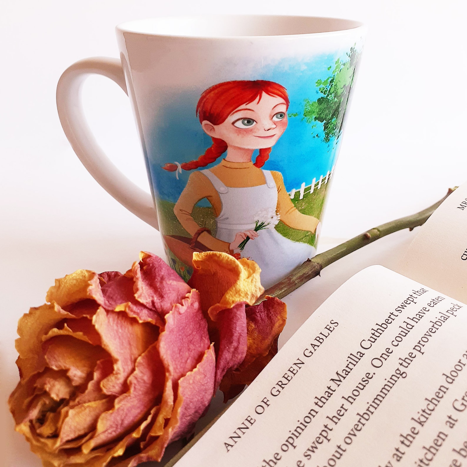 Anne of Green Gables Latte Mug Literary Gift - Etsy Canada