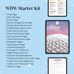 The Most Magical Travel Agent Client Starter Kit, DLR Travel Agent ...