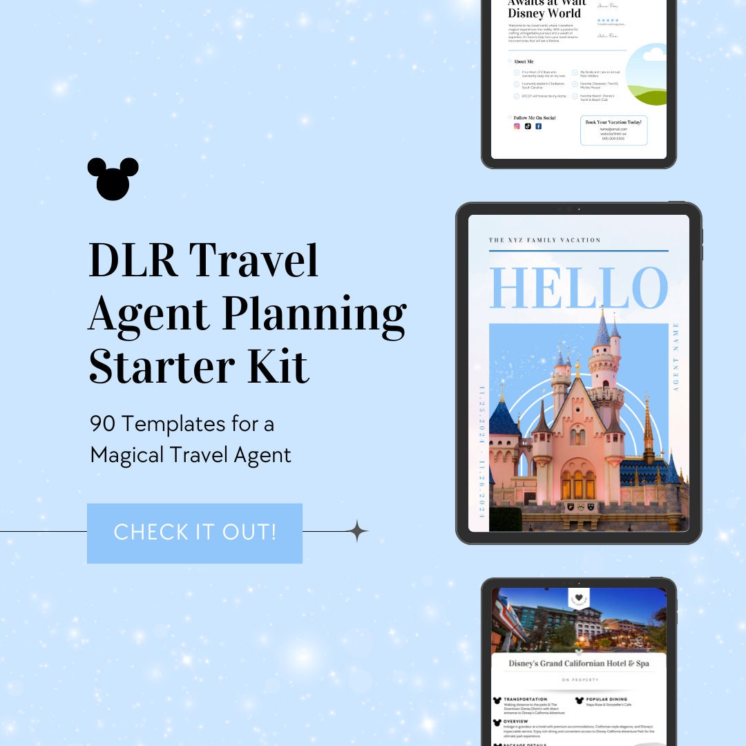DLR Travel Agent Client Starter Kit, DLR Travel Agent Templates, DLR ...