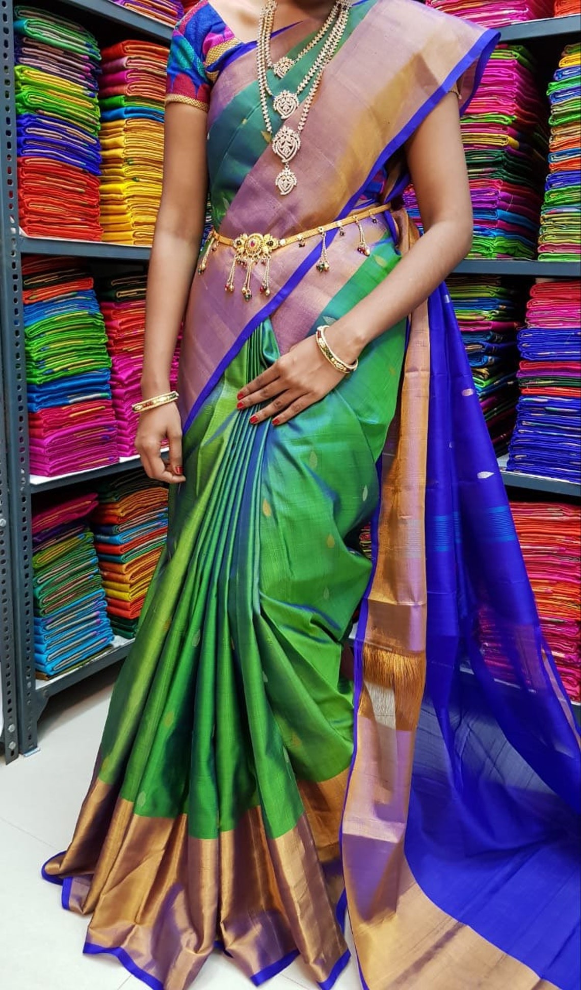 Uppada silk saree Uppada pattu saree Uppada sarees Uppada silk | Etsy