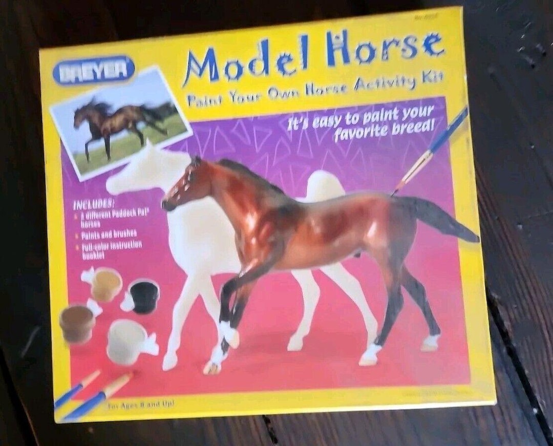 Breyer Paint Your Own Horse Model Horse Activity Kit New Sealed 2007 ...