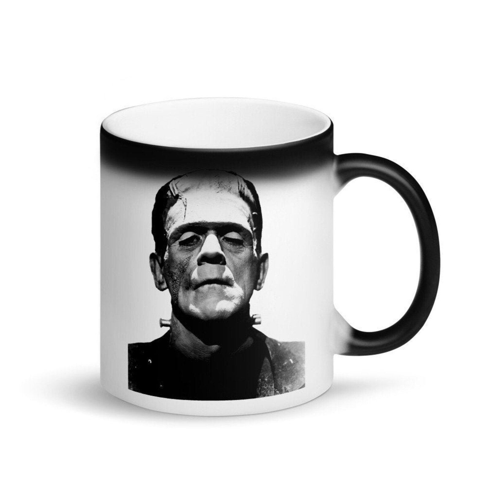 Frankenstein Mug Color Change Mug Matte Black Magic Mug | Etsy Frankenstein Mug Color Change Mug Matte Black Magic Mug | Etsy