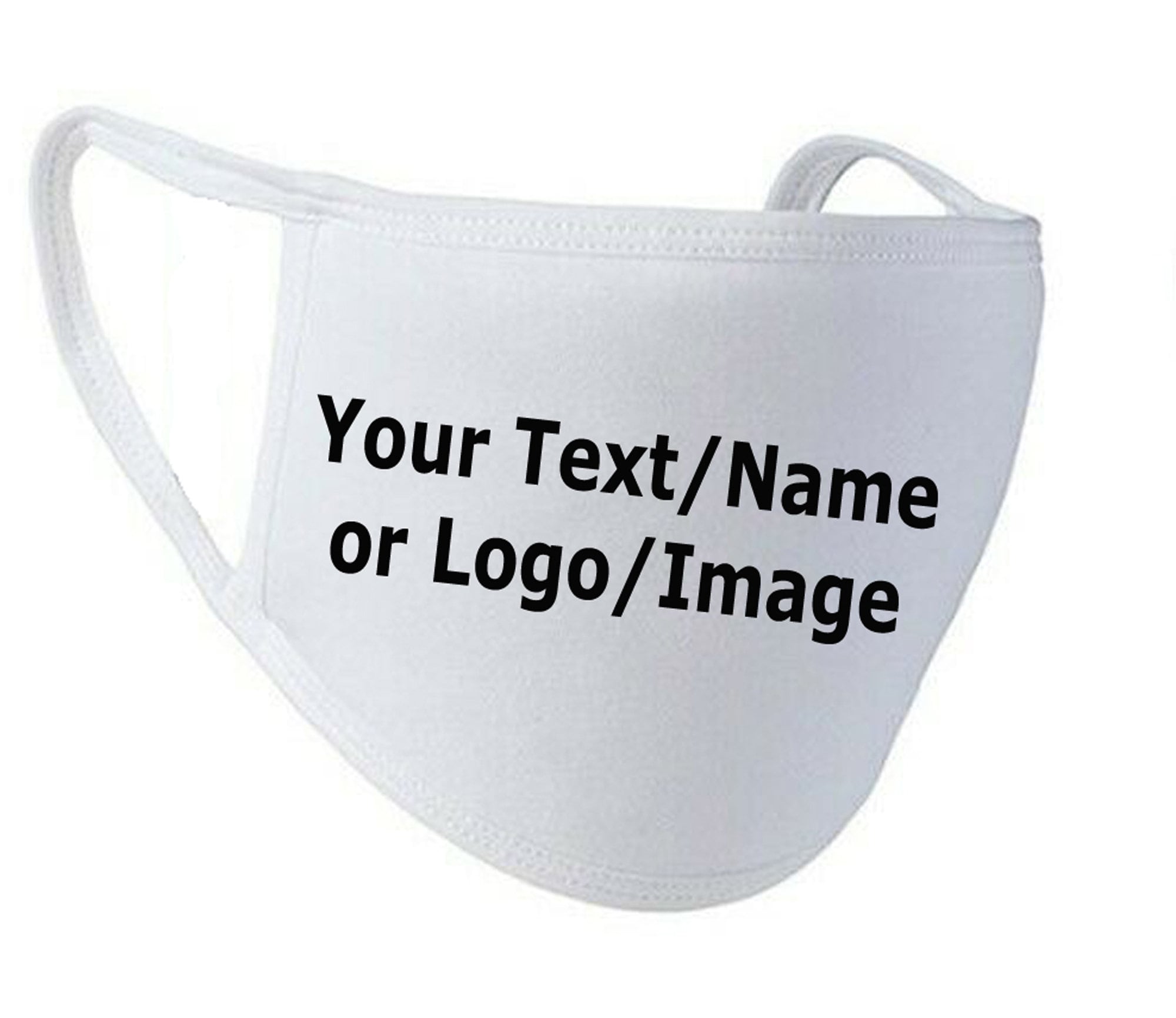 Customised Face Mask With Your Logo or Text Washable/reusable | Etsy