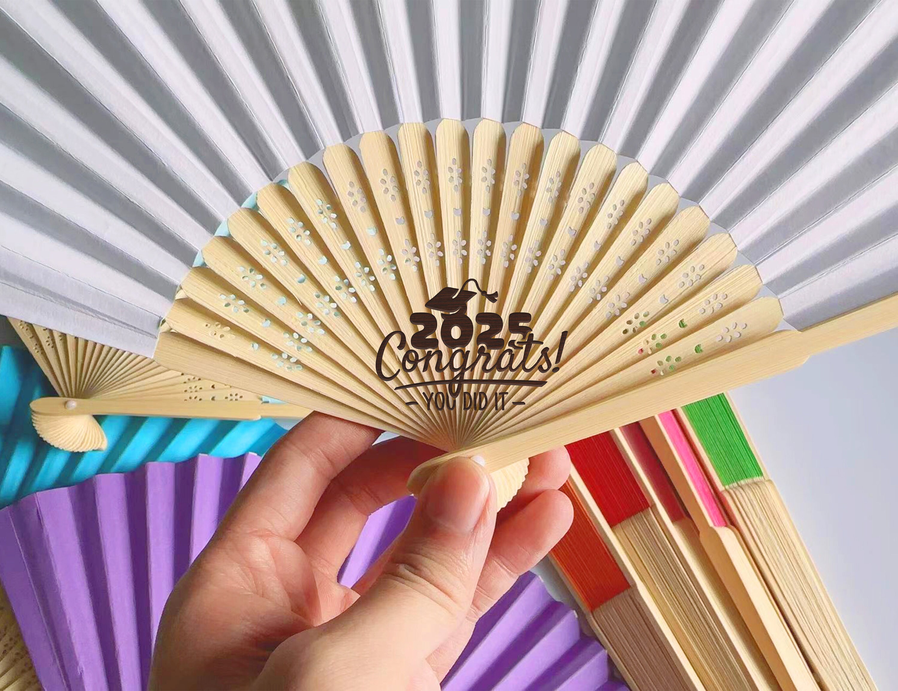 Personalized Fans Graduation Favor Fans in Bulk Unique Gift for ...