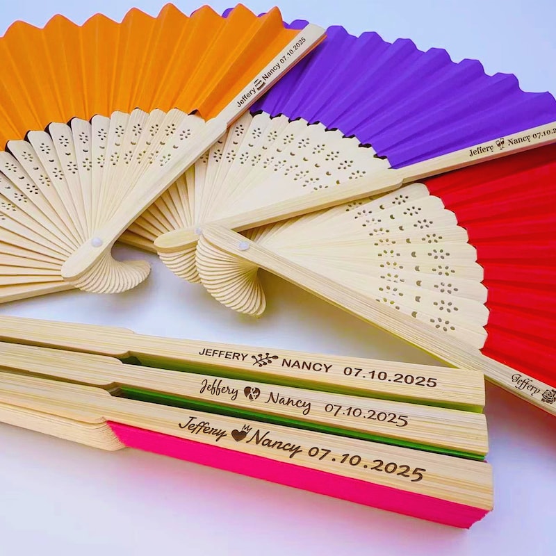Wedding Hand Fans - Etsy