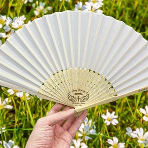 In Loving Memory/custom Memorial Fan Favors/funeral Fan Gift/church ...