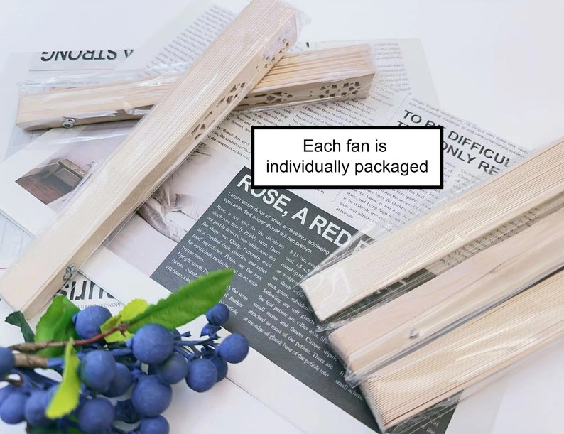 Personalized Memorial Favor Fans in Bulk Funeral Favors Celebration of ...