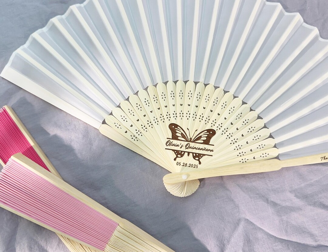 Personalized Quinceañera Fan: Custom Mis Quince Party Favor - Etsy