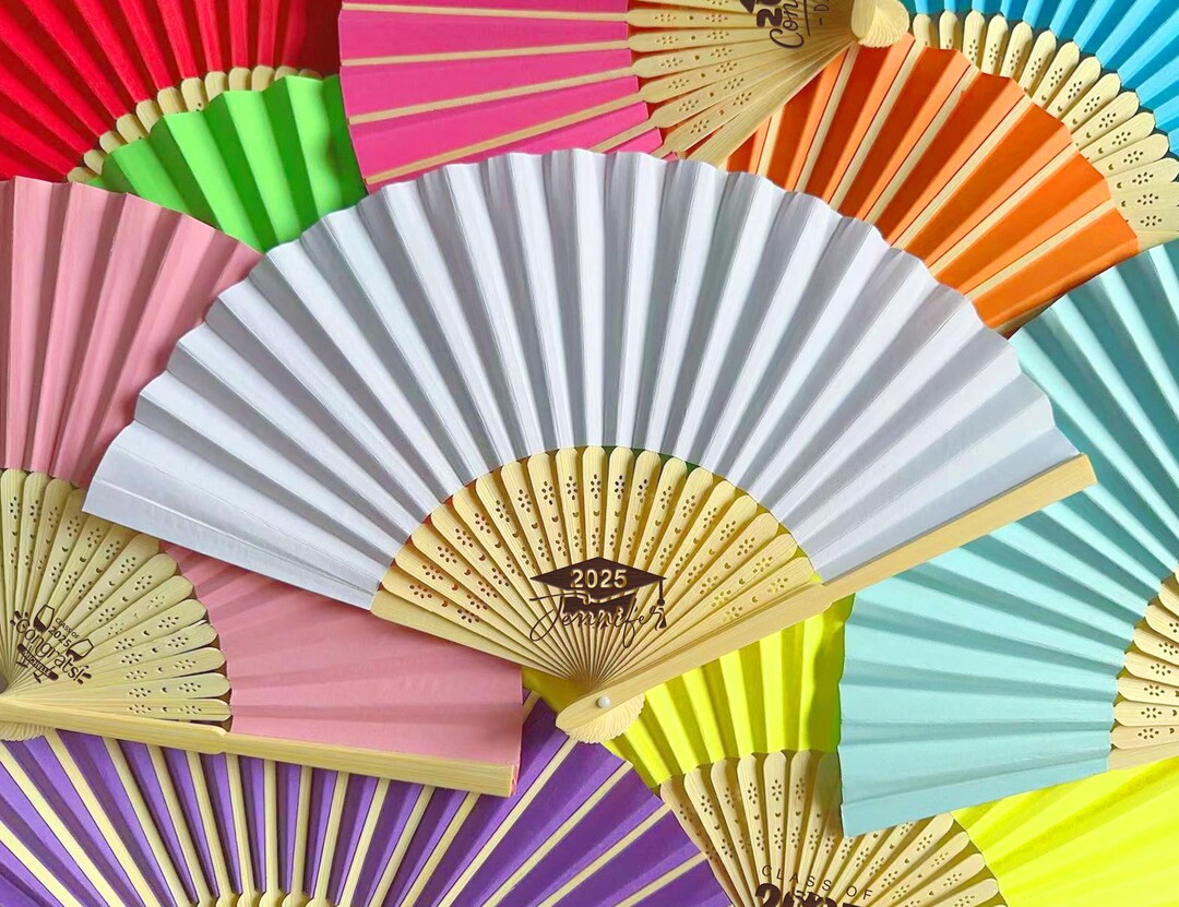 Personalized Fans Graduation Favor Fans in Bulk Unique Gift for ...