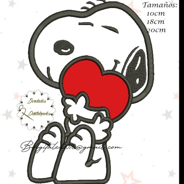 Snoopy Embroidery - Etsy