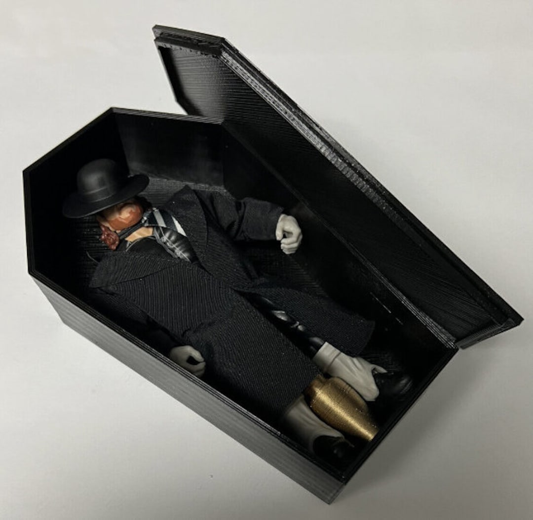 WWE Superstars Motu Origin Coffin With Urn 3d Printed Custom Figure Not ...