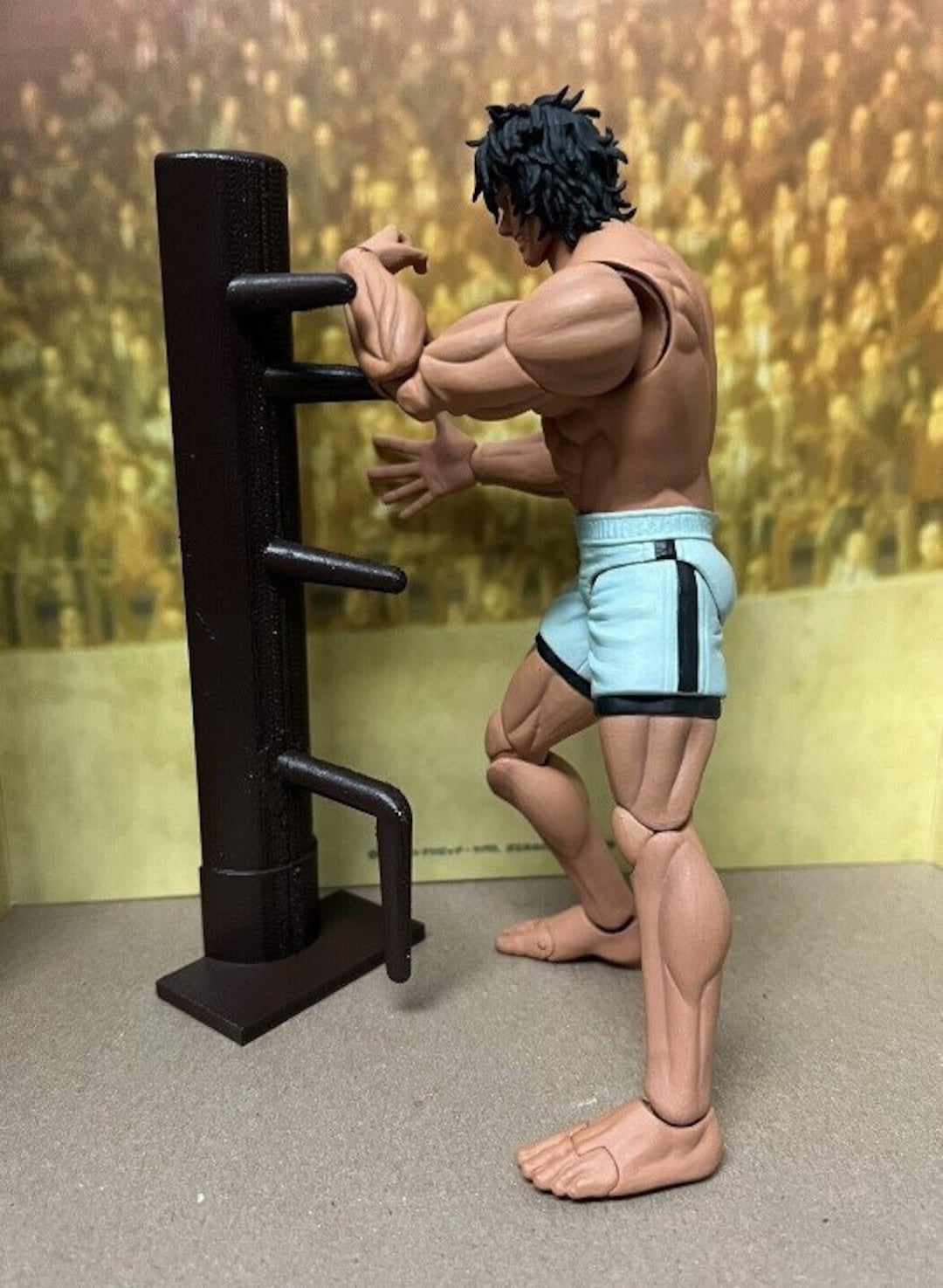 For Marvel Legends Wing Chun Kung Fu Dummy 1/12 Scale 3d Printed ...