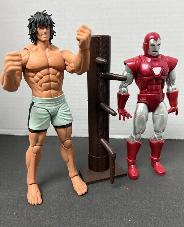 For Marvel Legends Wing Chun Kung Fu Dummy 1/12 Scale 3d Printed ...