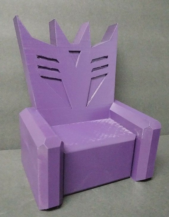 Transformers Megatron Galvatron Throne Chair for War for Cybertron 3d ...
