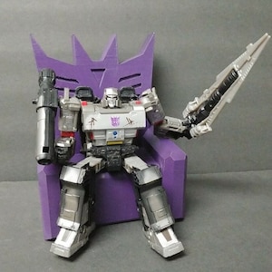 Transformers Megatron Galvatron Throne Chair for War for Cybertron 3d ...