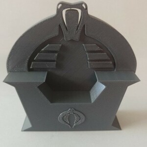 Gi Joe Cobra Commander Serpentor Throne 1/18 Scale 3d Printed Figure ...