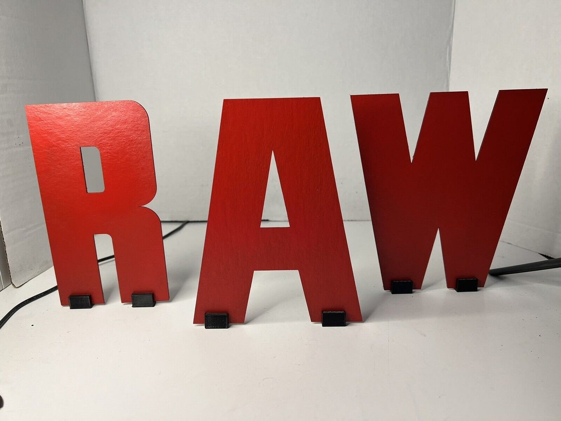 WWE Raw Entrance Display Diorama Custom for Wrestling Figures - Etsy