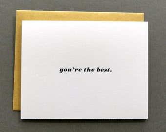 Just Because Card Friend | Etsy