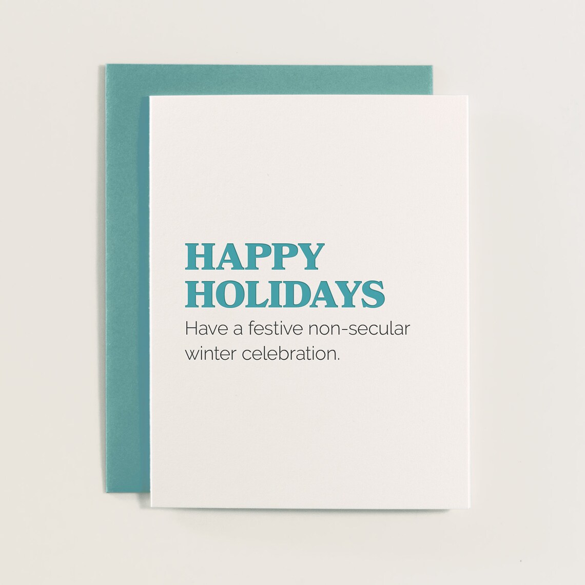 Happy Holidays, Have a Festive Non-secular Winter Celebration, Funny ...