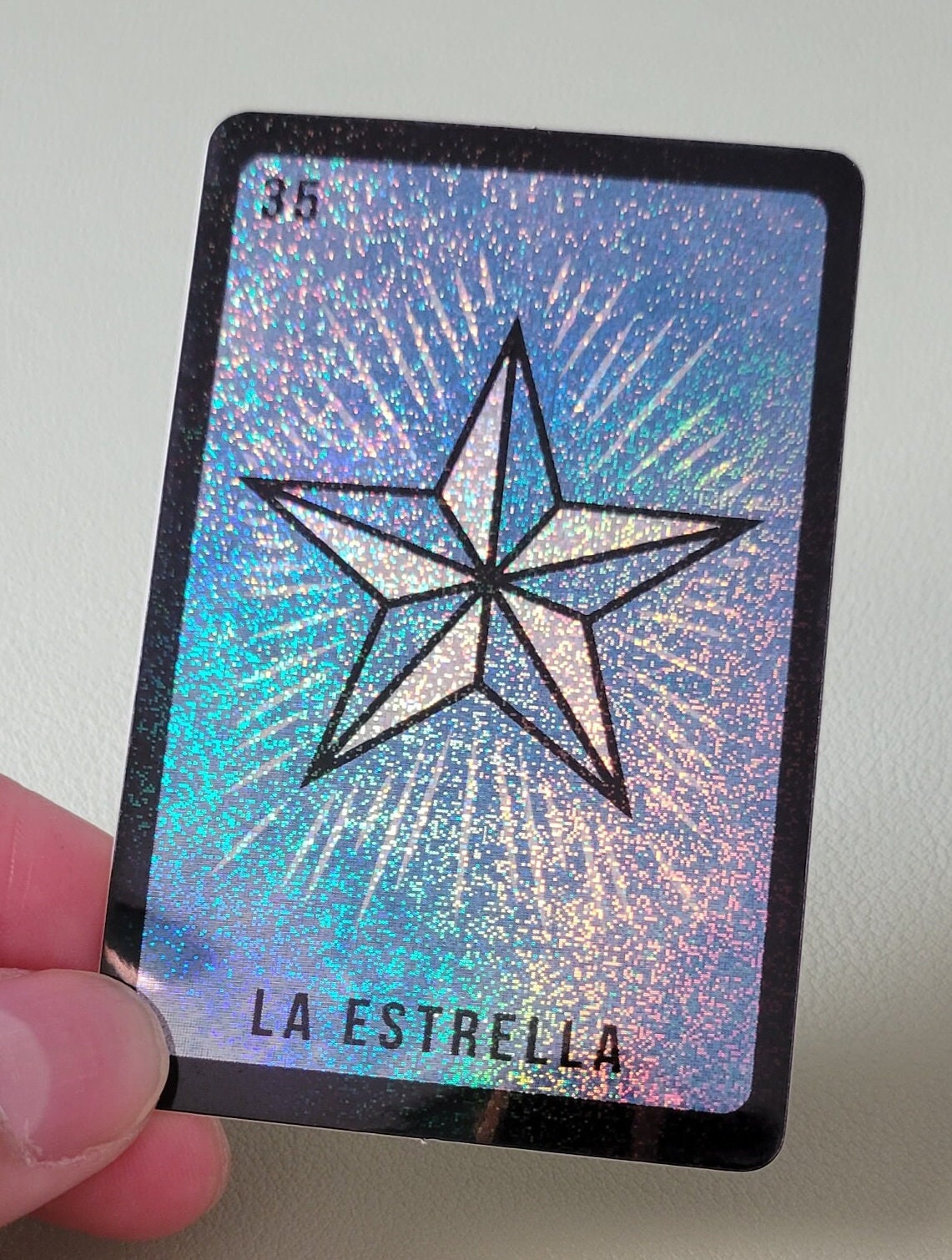 La Estrella Loteria Shimmer Sticker - Etsy