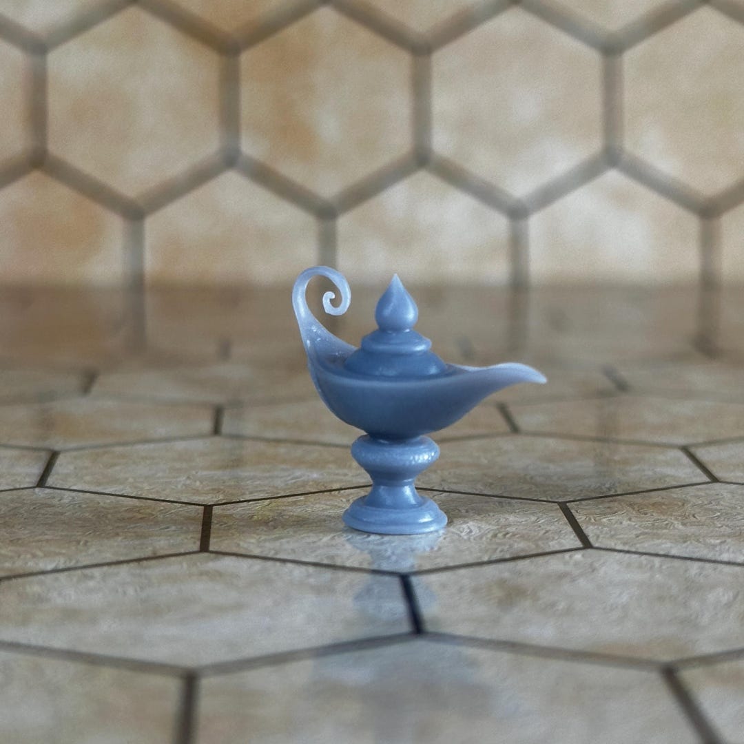 Genie Lamp DND Mini Custom Miniature Resin 9K Quality - Dnd Miniature ...