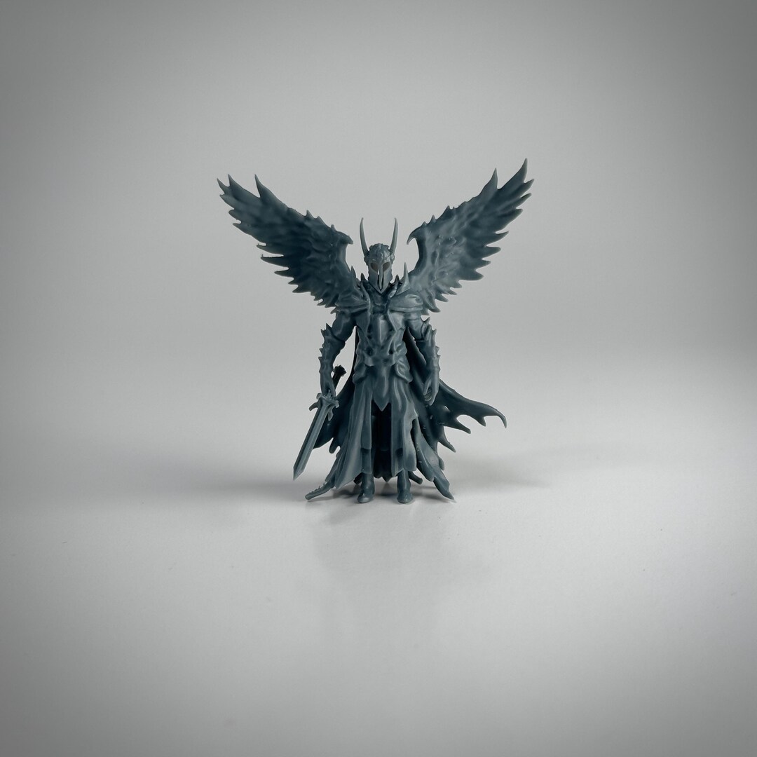 Eldritch Angel Resin Miniature - Custom Dnd Miniature - Etsy