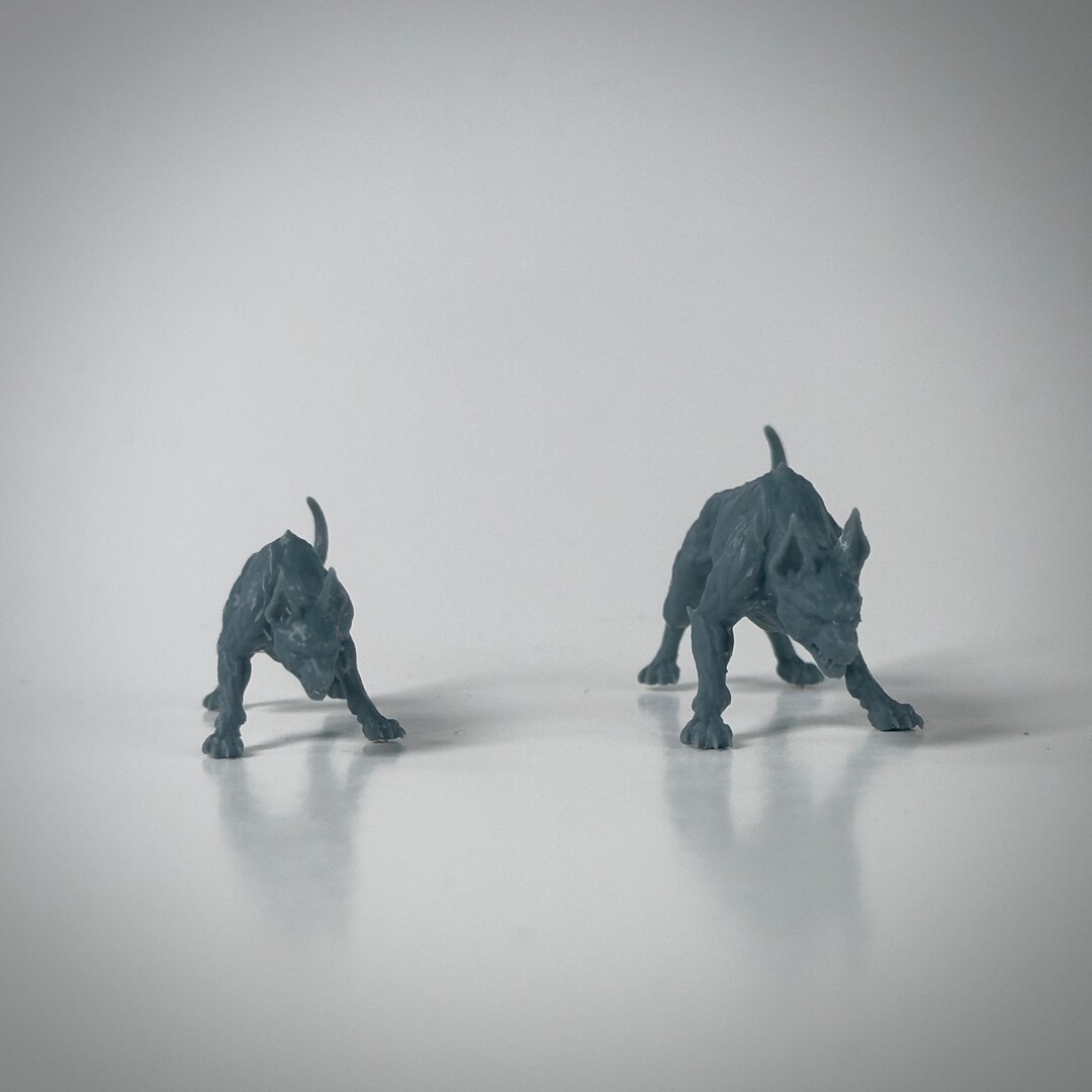 Resin DND Mini Blink Dog: Custom RPG Miniatures | 9K Quality - Etsy