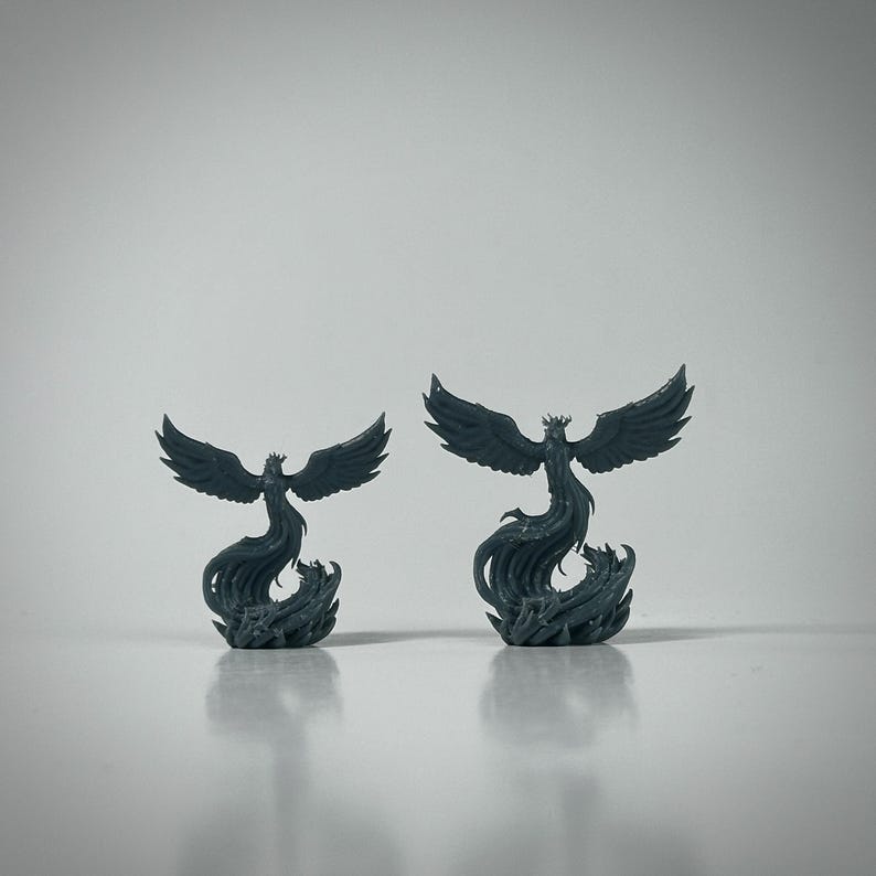 Resin DND Phoenix: Custom RPG Miniatures | 9K Quality - Etsy