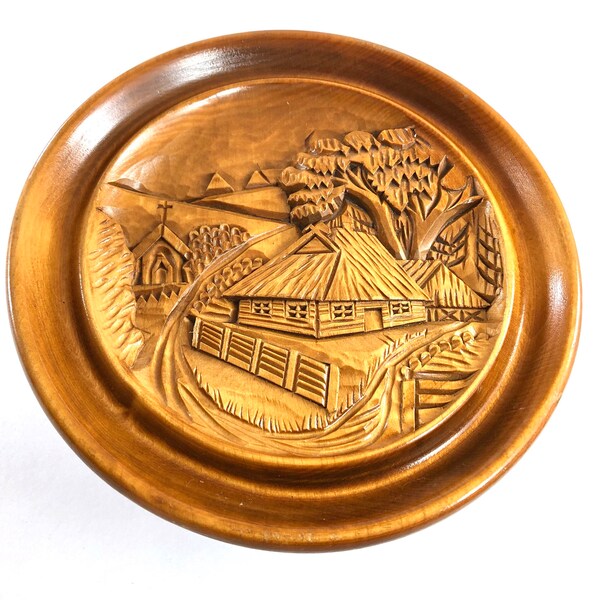 Wooden Church Plate - Etsy