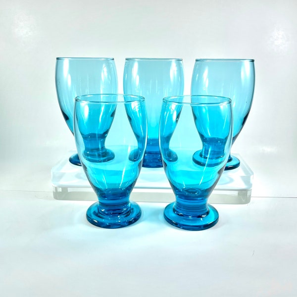 Blue Glassware - Etsy
