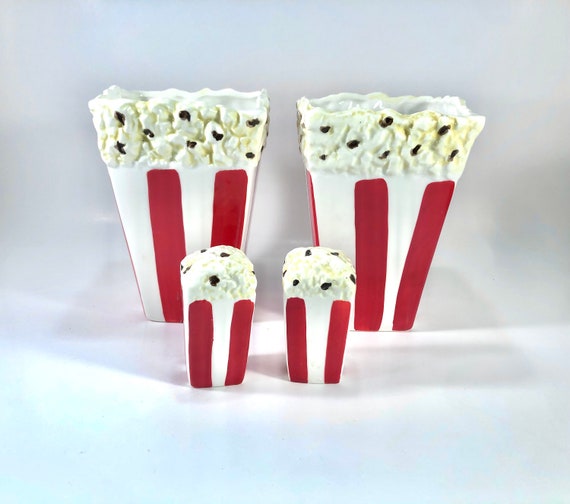 Ceramic Popcorn Tubs