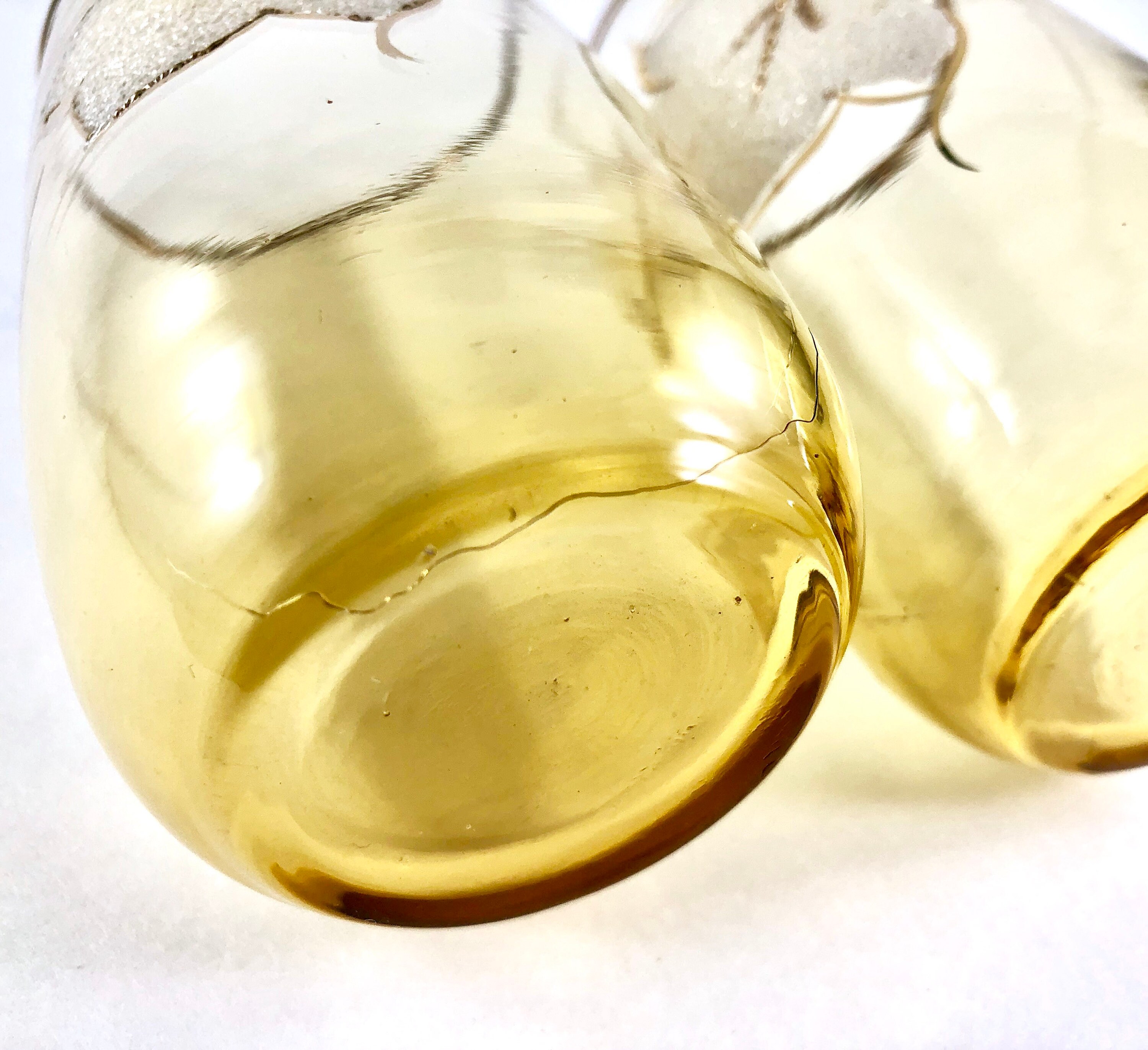 Vintage Varzesa Monterrey Mexico Juice Glasses With Texture | Etsy