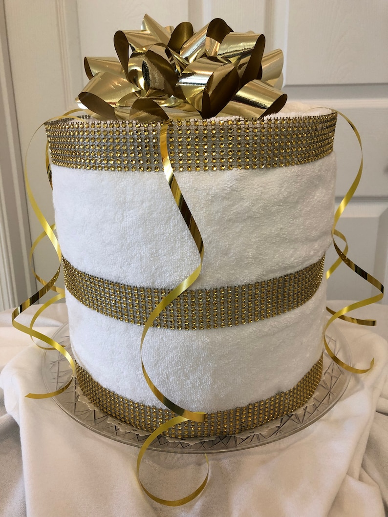 Towel Cake - Etsy