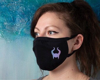 Maleficent Mask - Etsy
