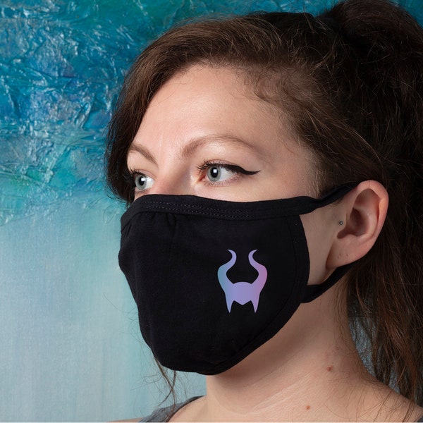 Maleficent Mask - Etsy