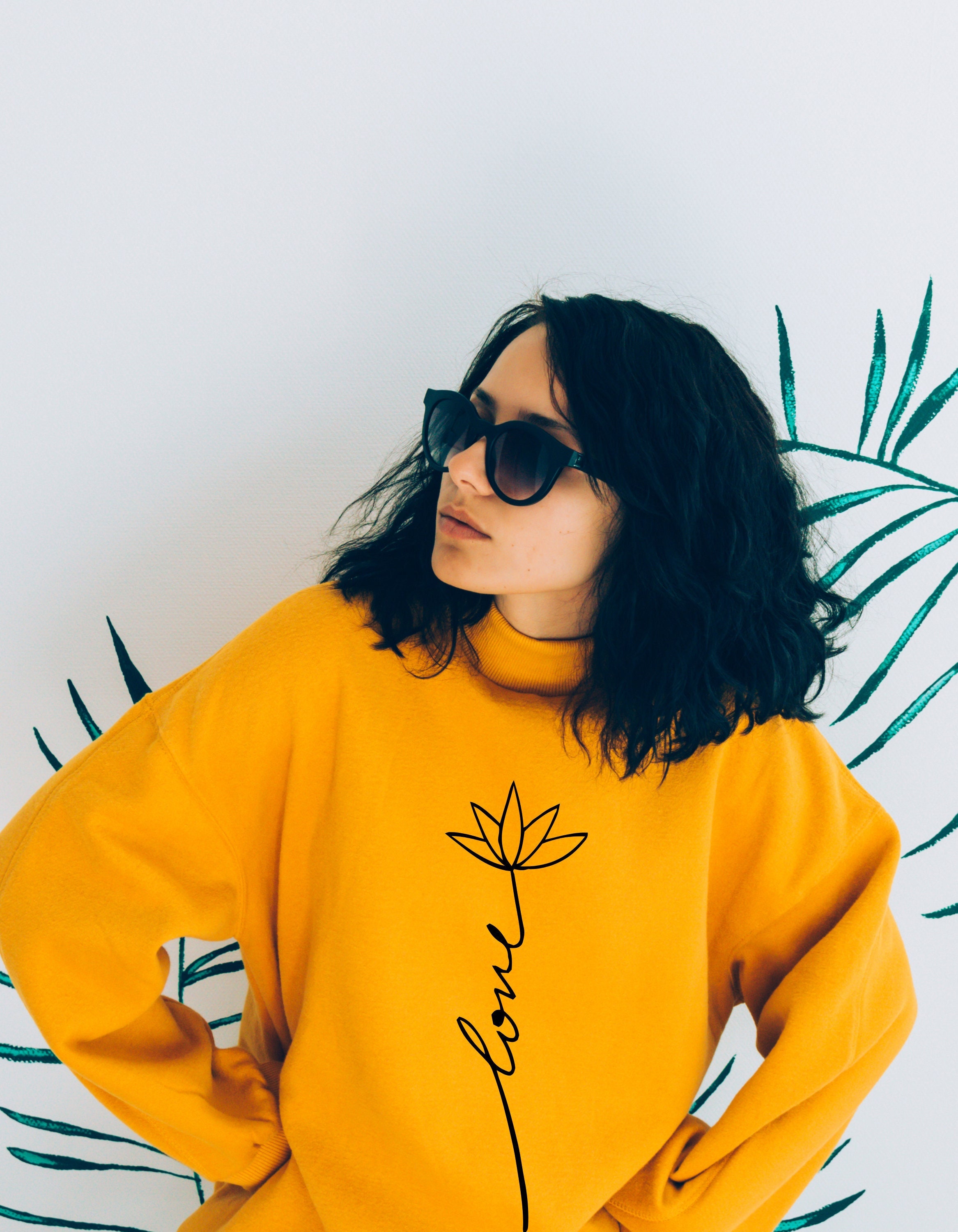 Cursive Love Svg, SVG, Love, Lotus Svg, Floral Font Svg, Instant ...