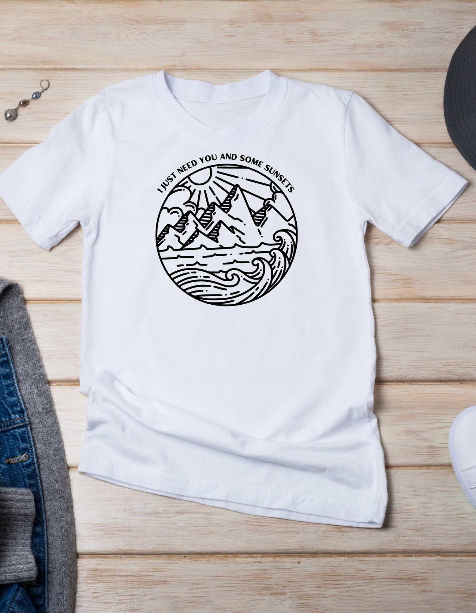 Ocean Sunset SVG Sunset Svg Svg Files for Cricut Sunset - Etsy