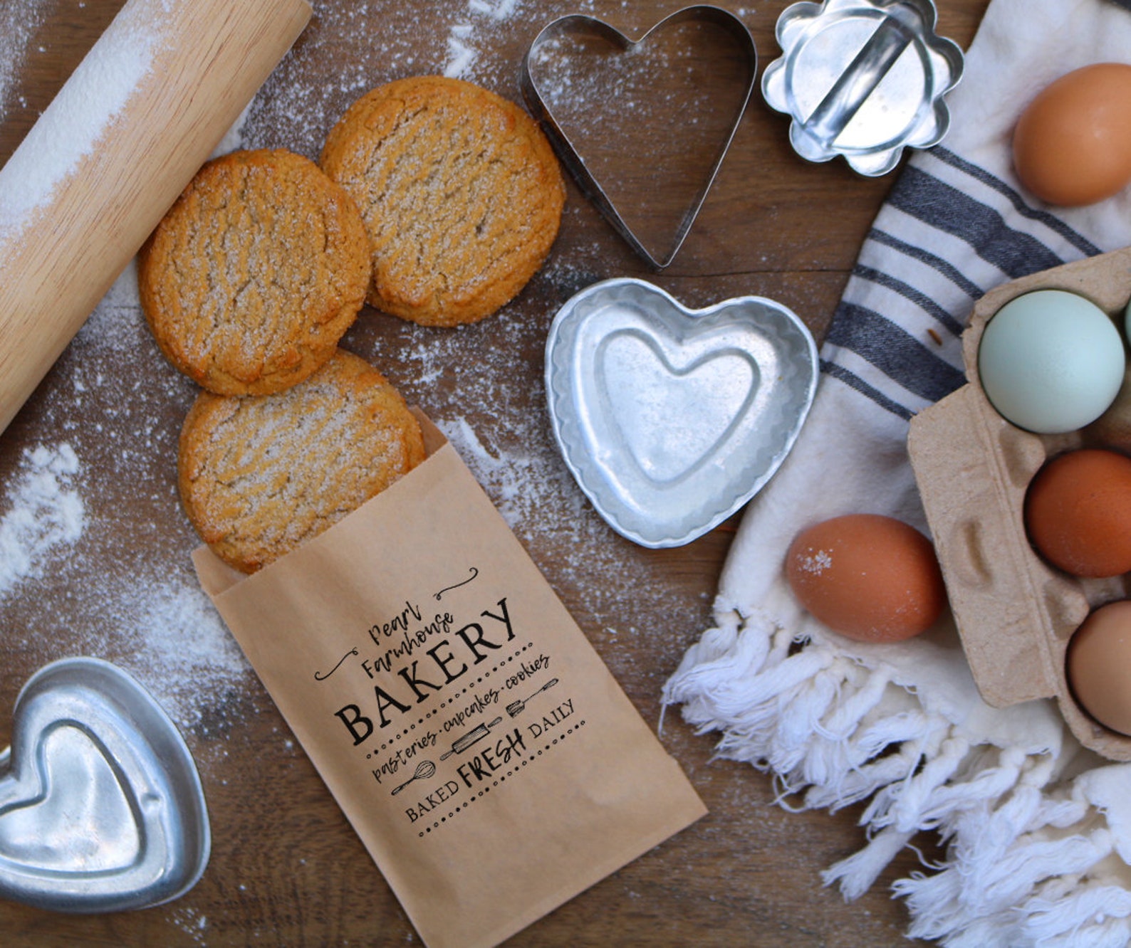 Custom Rubber Stamp - Bakery Stamp - Custom Baking Stamp - Kitchen ...