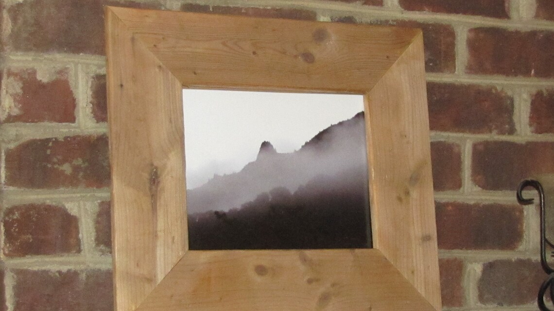 Hand Crafted Rustic/looking Photo Frame With 8x10 - Etsy