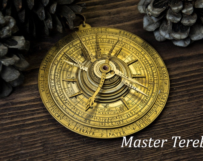 Astrological Astrolabe From Mediterranean, Unique Gift, Anniversary ...