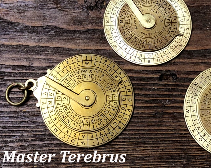 ONE Alberti's Ciphering Disk, Renaissance, Cryptography, Espionage ...