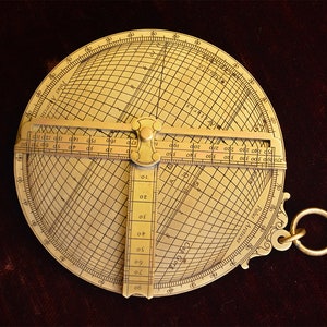 Baroque Universal Astrolabe, Birthday Gift, Gifts for Men, Unique Gift ...