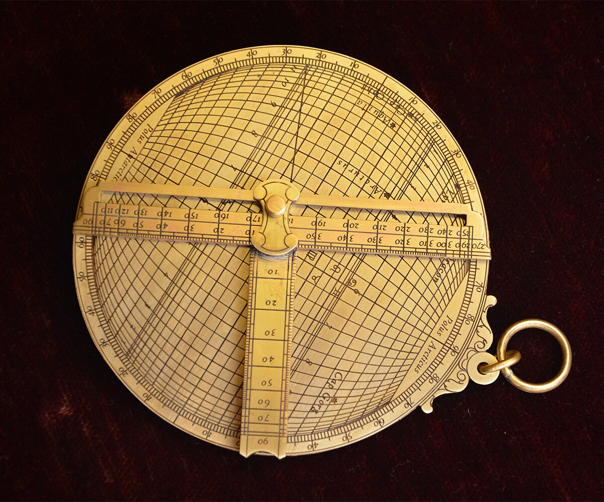 Baroque Universal Astrolabe, Birthday Gift, Gifts for Men, Unique Gift ...