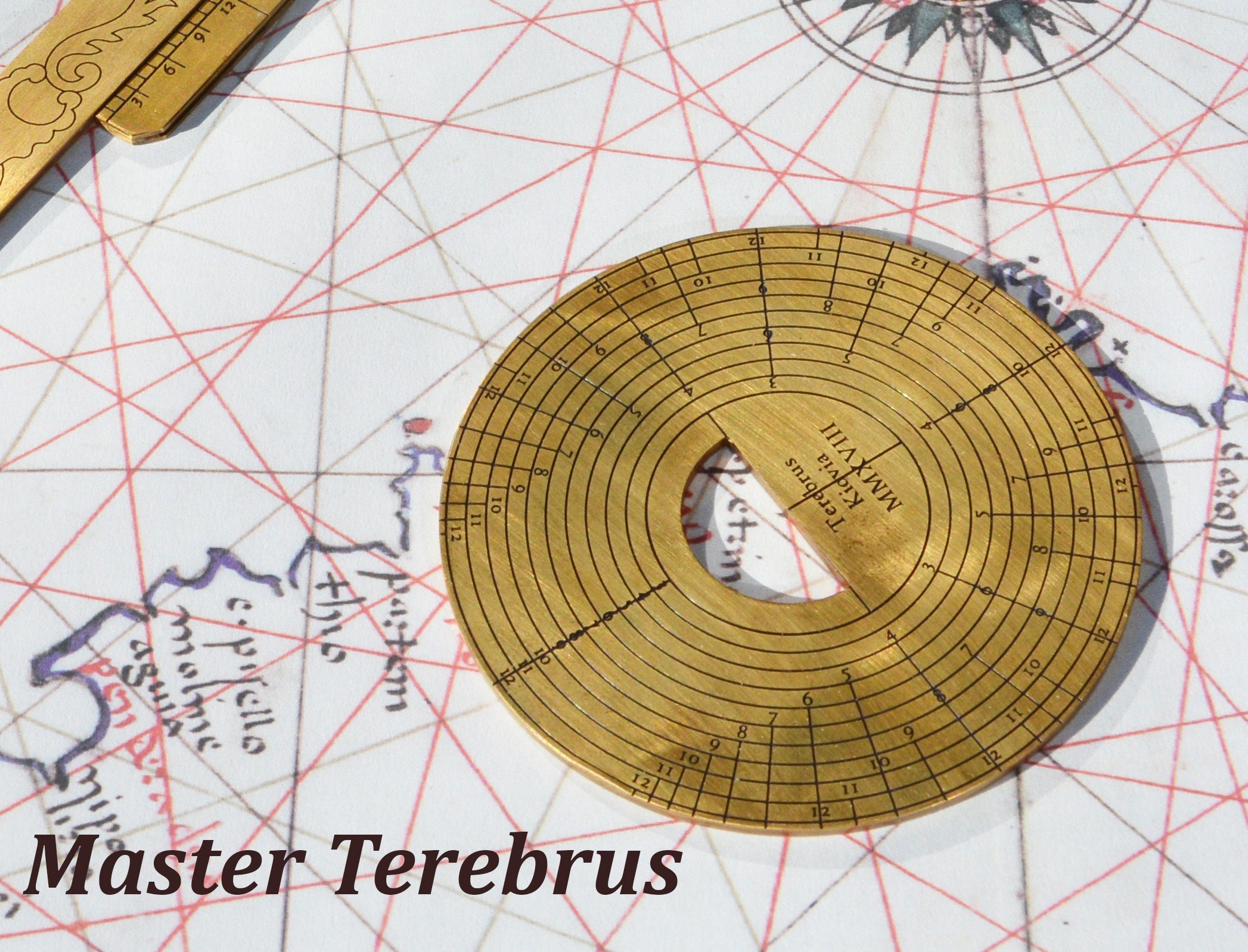 Fortress Designer's Protractor, Baroque, Paris, Gift for Engineer, Gift ...