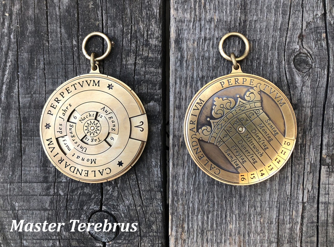 ONE Baroque Perpetual Calendar, Calendarium Perpetuum, 18th Century ...