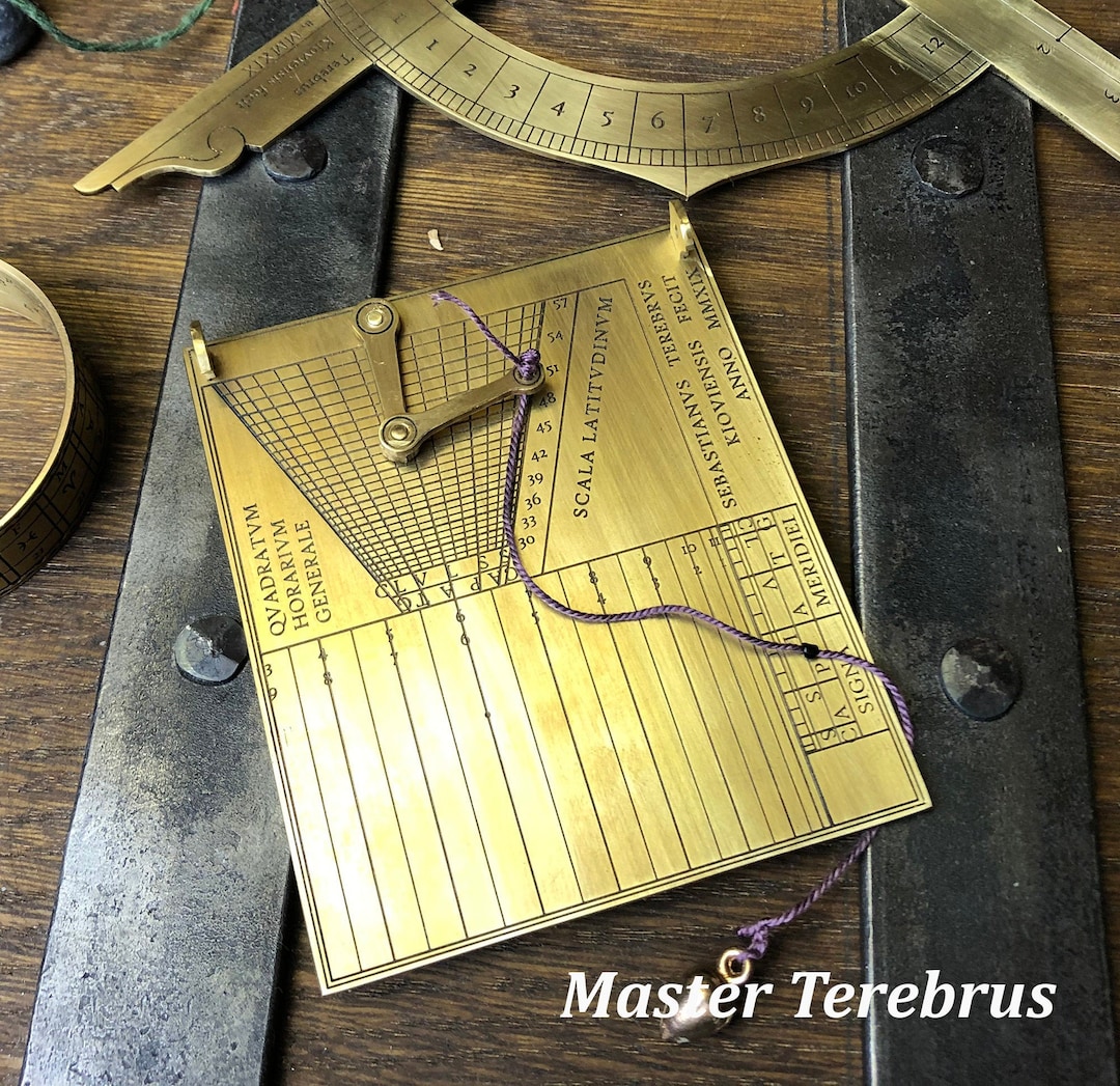 Renaissance Universal Sundial, Replica Of, Reenactment, LARP, Gifts for ...