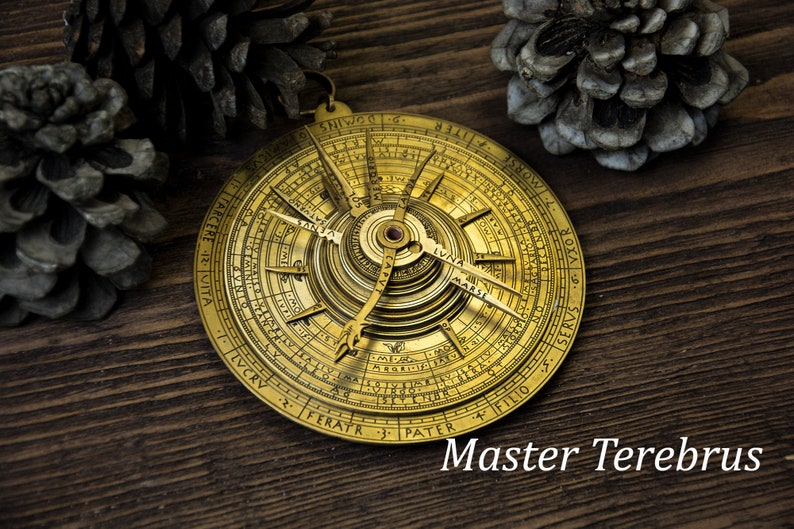 Astrological Astrolabe From Mediterranean, Unique Gift, Anniversary ...