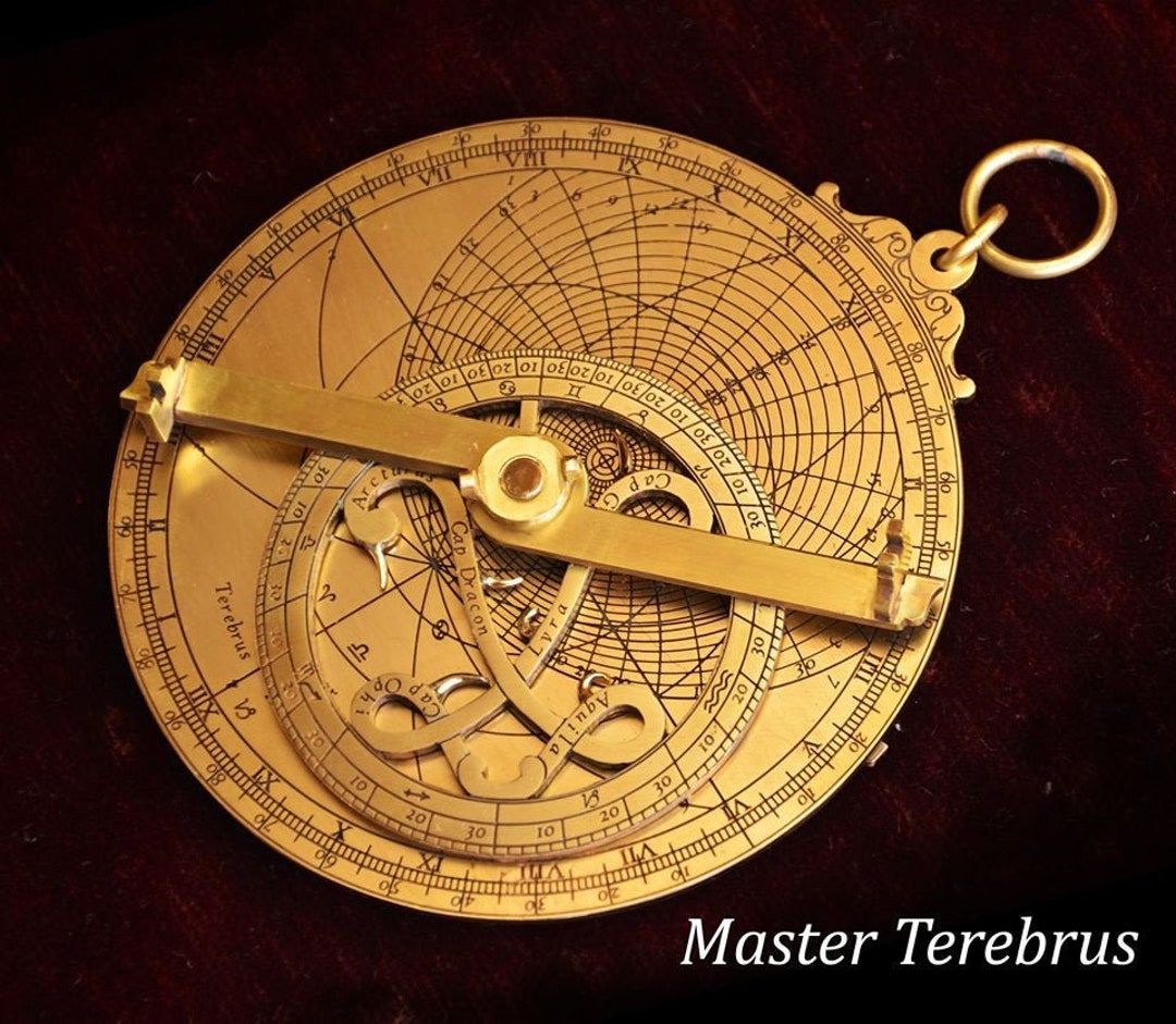 Baroque Universal Astrolabe, Birthday Gift, Gifts for Men, Unique Gift ...