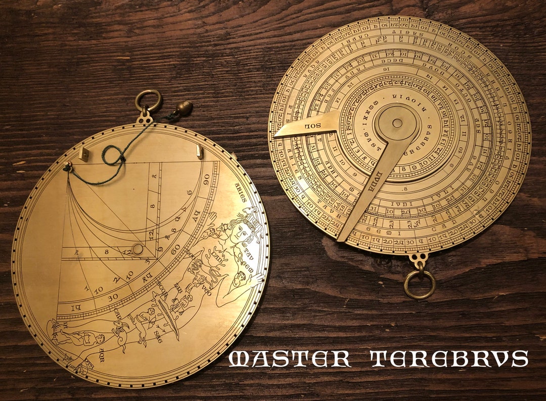 ONE Physician's Astrological Quadrant, Medieval Medicine, Zodiac Man ...